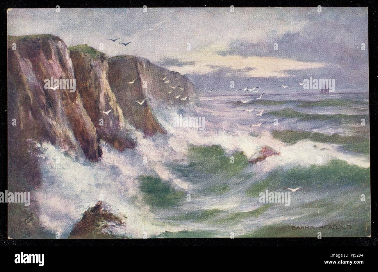 Barra Head N.B Stock Photo - Alamy