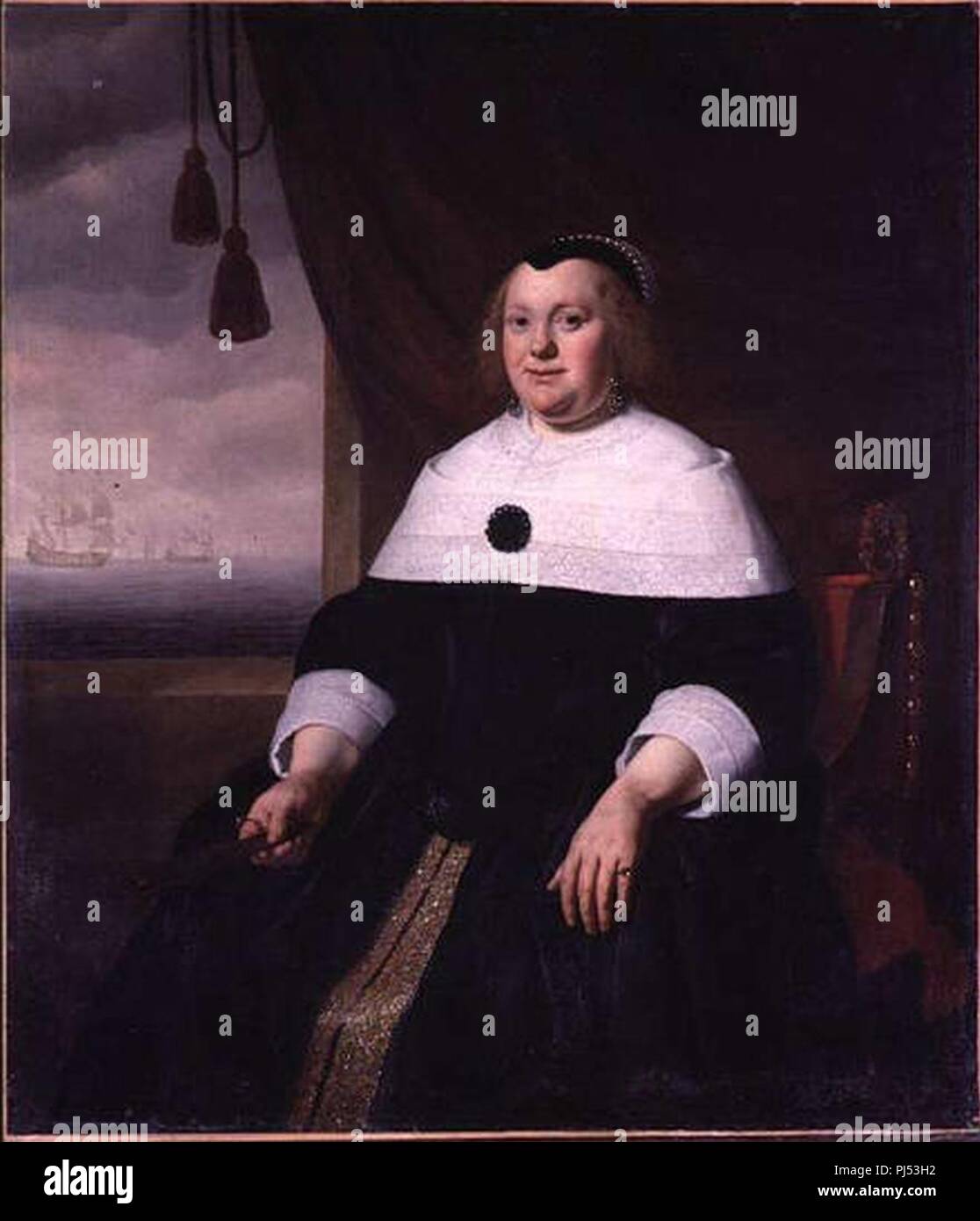 Bartholomeus van der Helst - Portrait of Maria Smit wife of Gideon de ...