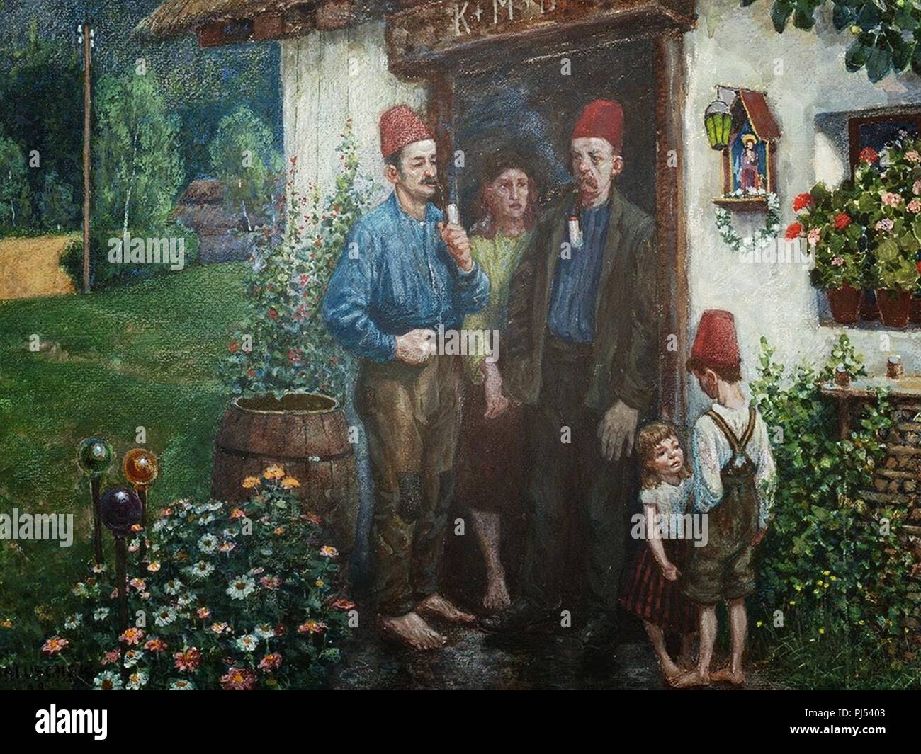 Hans Baluschek - Musselmen in Berlin (1908 Stock Photo - Alamy