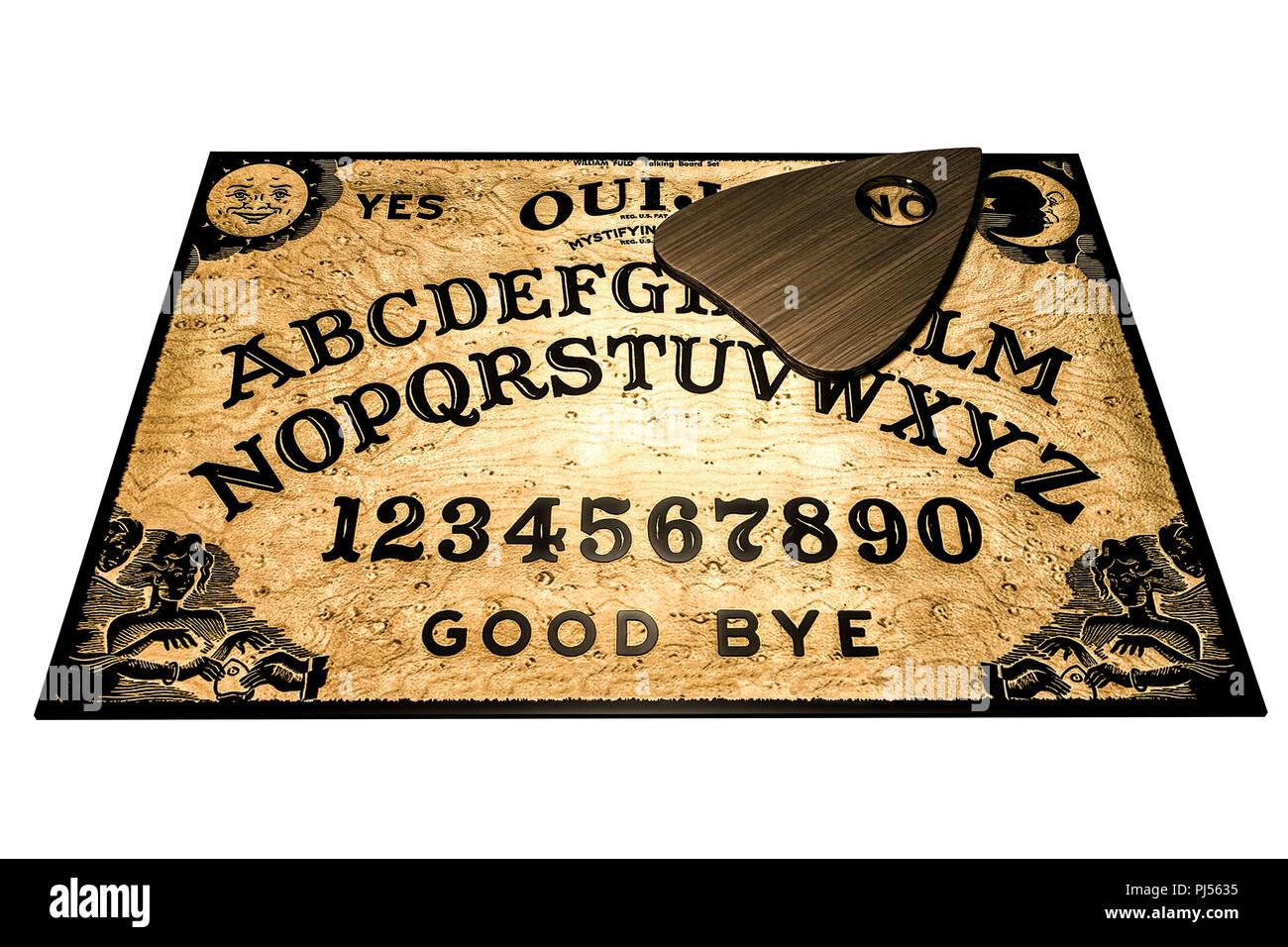 Ouija board hi-res stock photography and images - Alamy
