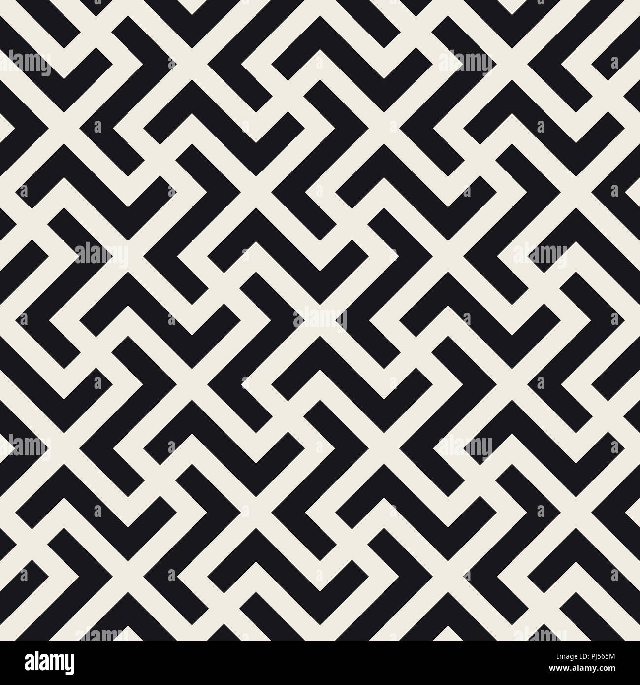 Vector seamless pattern. Modern stylish abstract texture. Repeating ...