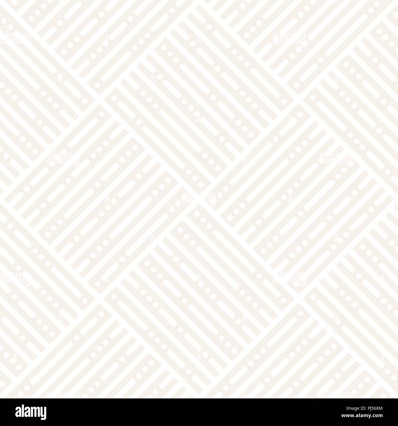 Vector seamless subtle stripes pattern. Modern stylish texture with monochrome trellis ...
