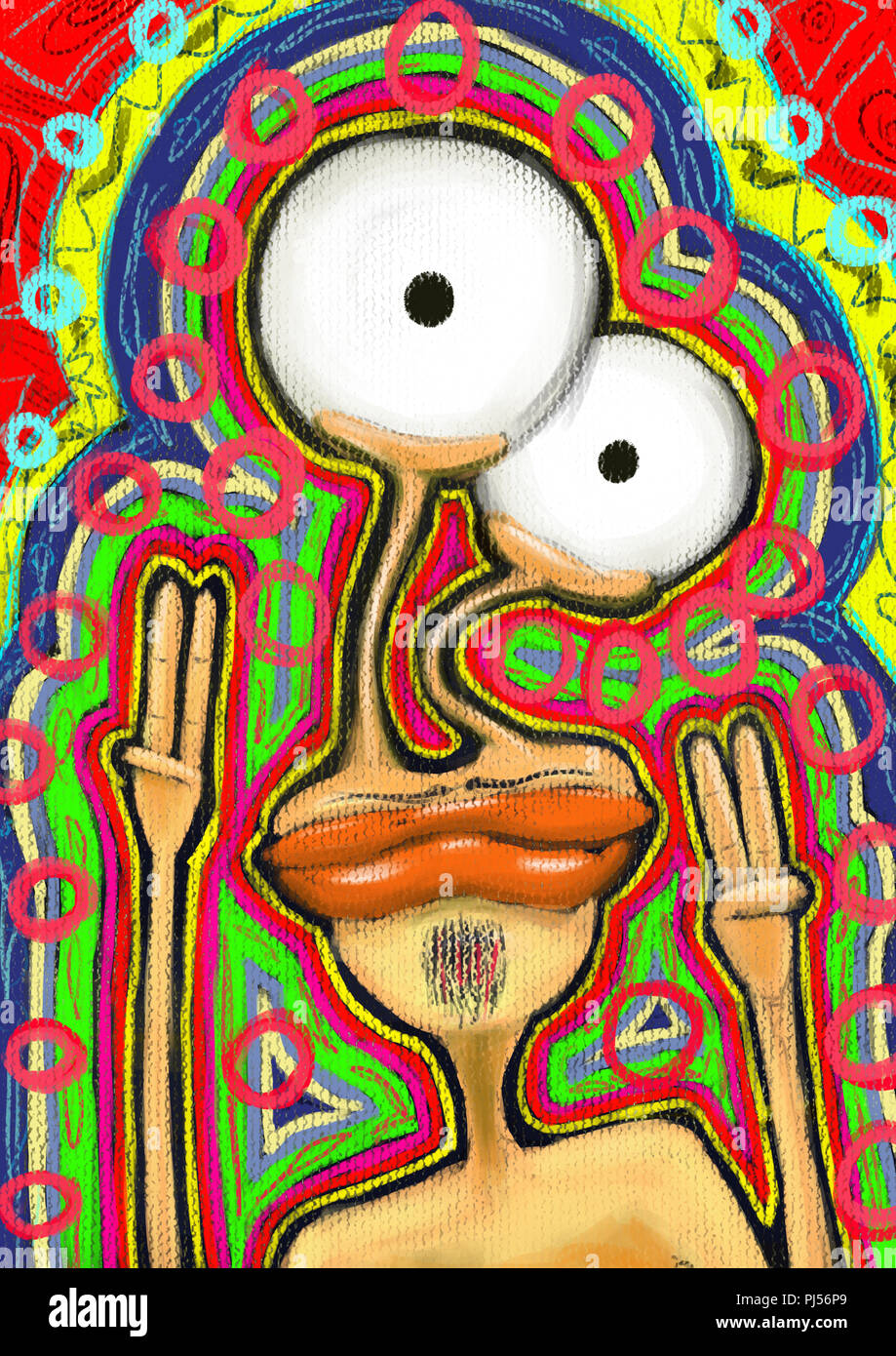 Abstract, surreal, digital paintings Stock Photo - Alamy