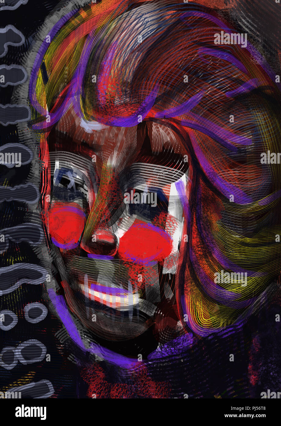 Abstract, surreal, digital paintings Stock Photo - Alamy