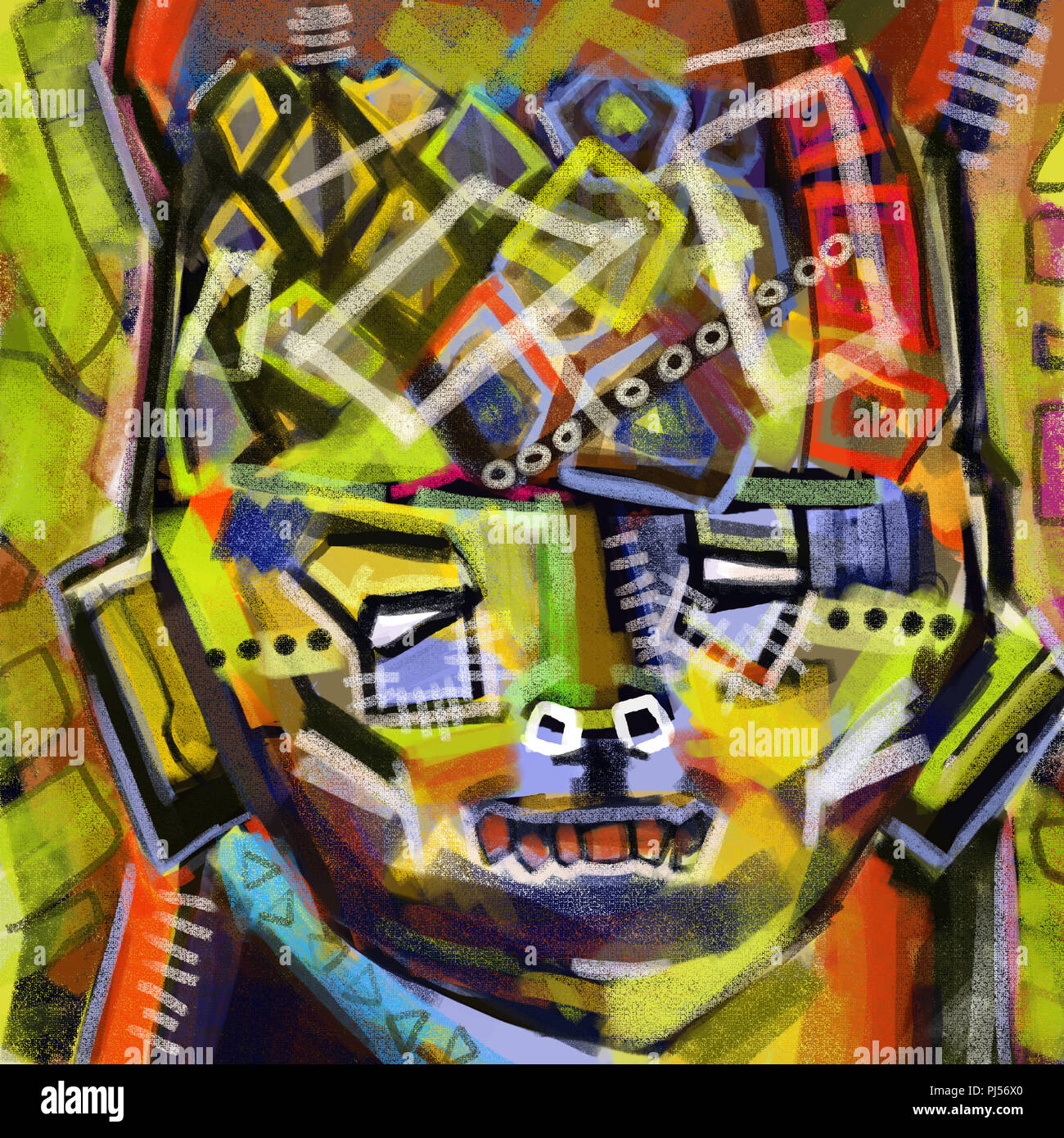 Abstract, surreal, digital paintings Stock Photo - Alamy