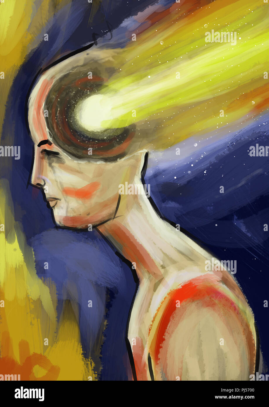 Abstract, surreal, digital paintings Stock Photo - Alamy