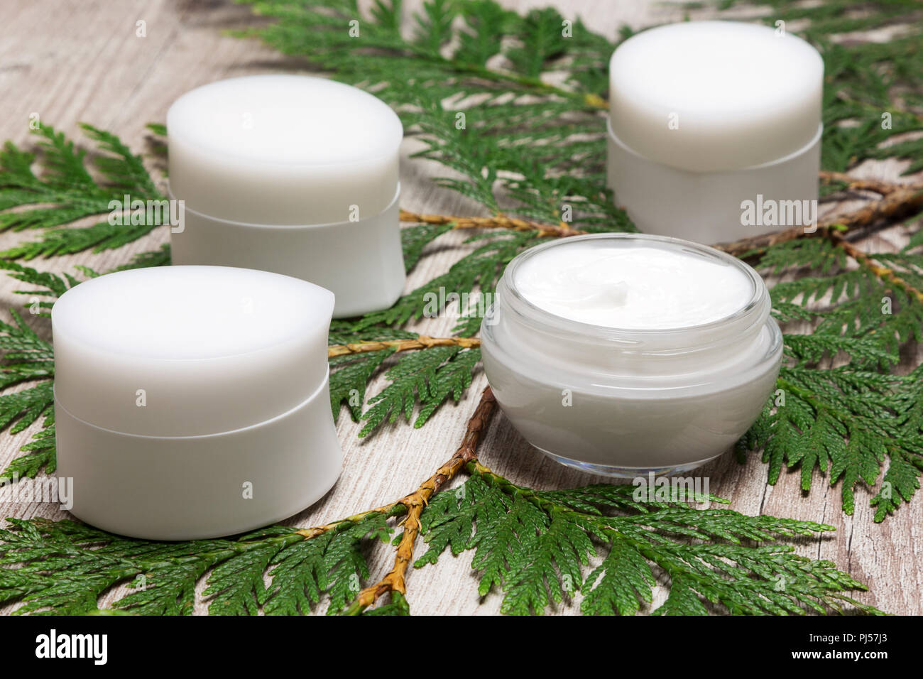 Organic natural skin creams hi-res stock photography and images - Alamy