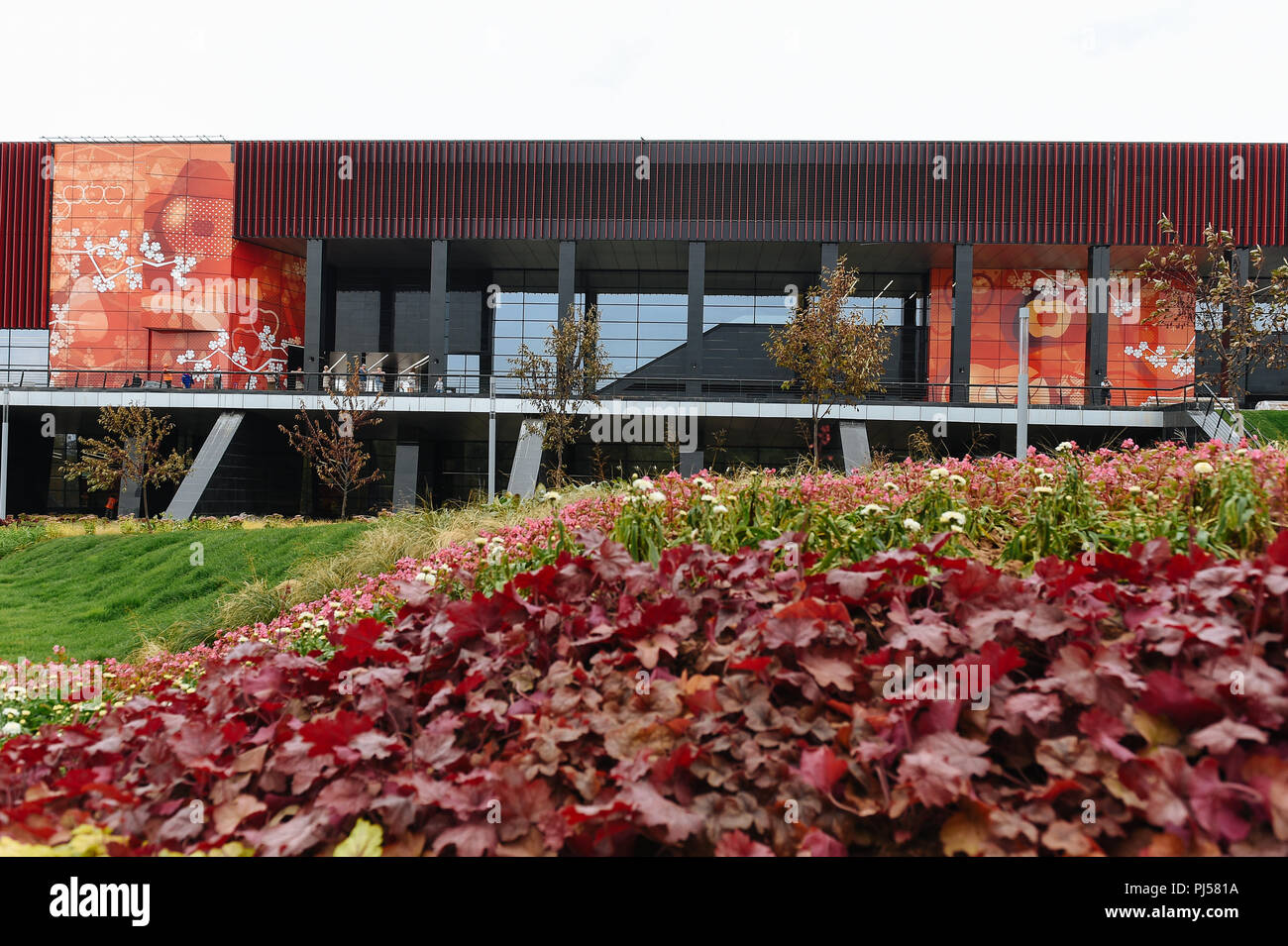 August 30, 2018. - Russia, Moscow. - Opening of a new section of the ...