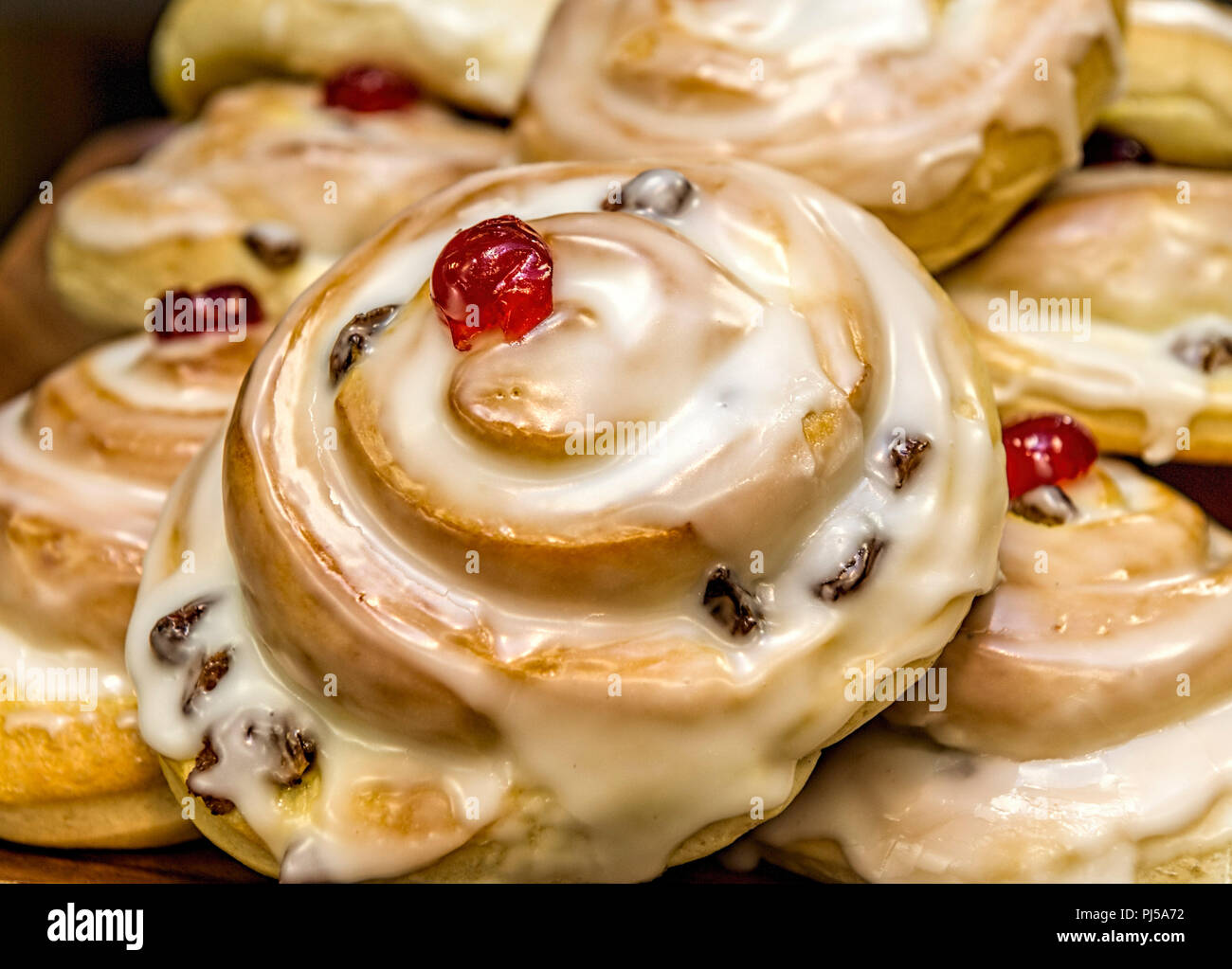 Belgian buns close up Stock Photo - Alamy