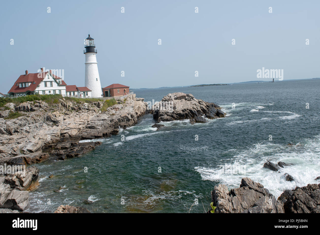This is a photo of a lighthouse in Portland Maine Stock Photo - Alamy