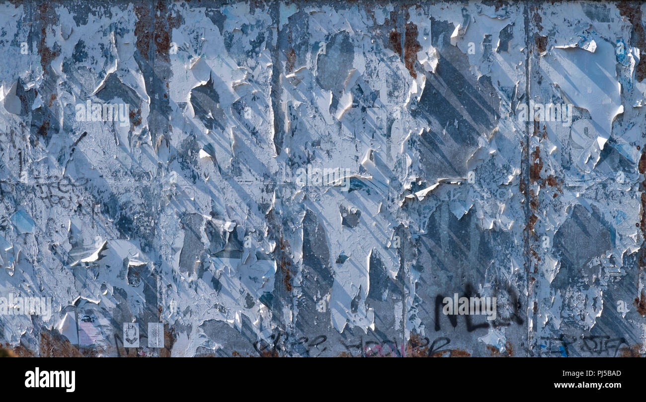 Ripped posters torn poster hi-res stock photography and images - Alamy