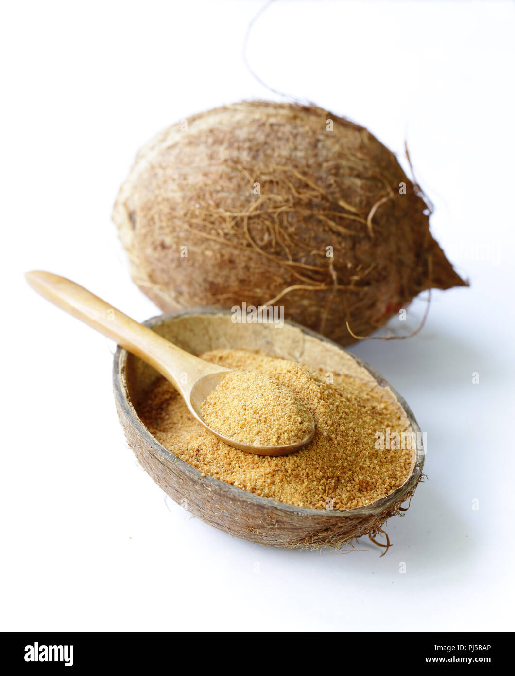 natural organic coconut sugar Stock Photo - Alamy