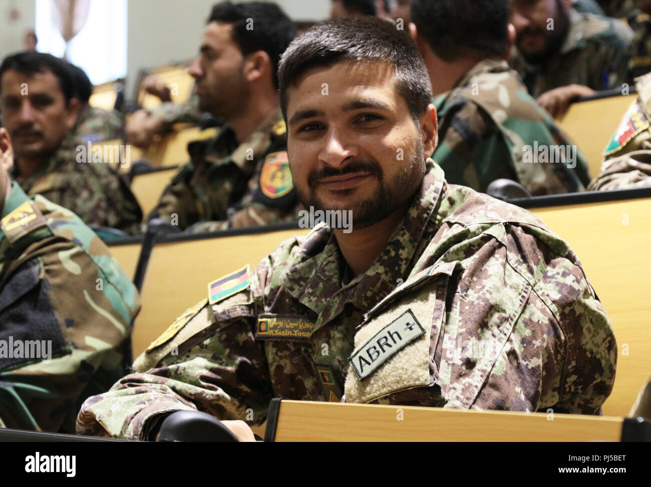 KABUL, Afghanistan (August 29, 2018) -- Afghan Army Master Sgt ...