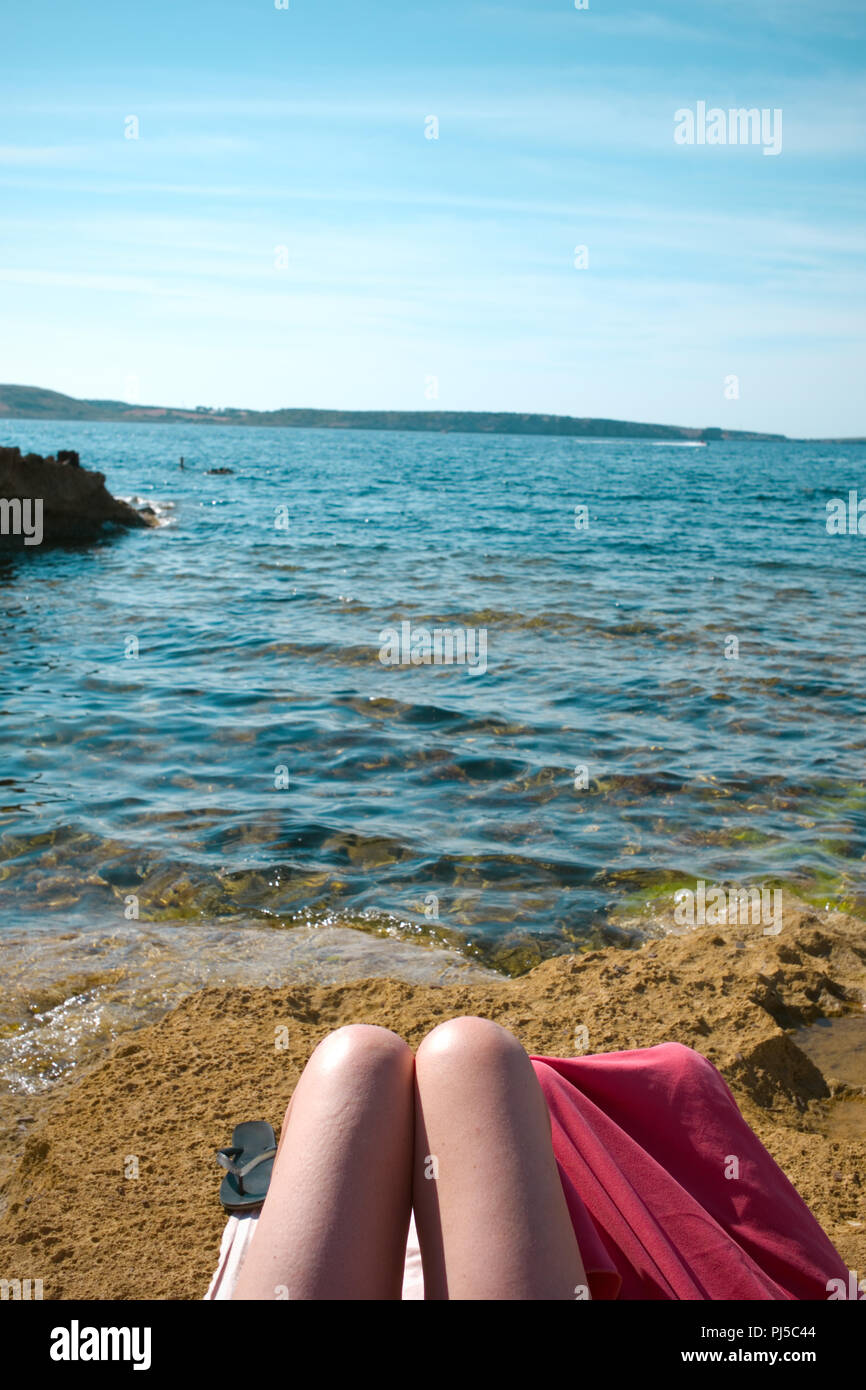 Two female bathers hi-res stock photography and images - Alamy