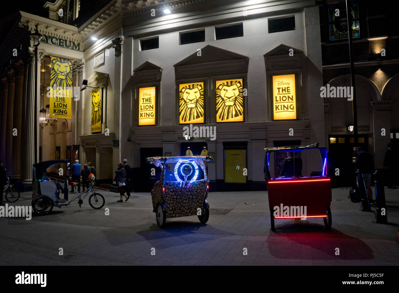 Front of West End theatre at night in London,England,UK Stock Photo - Alamy
