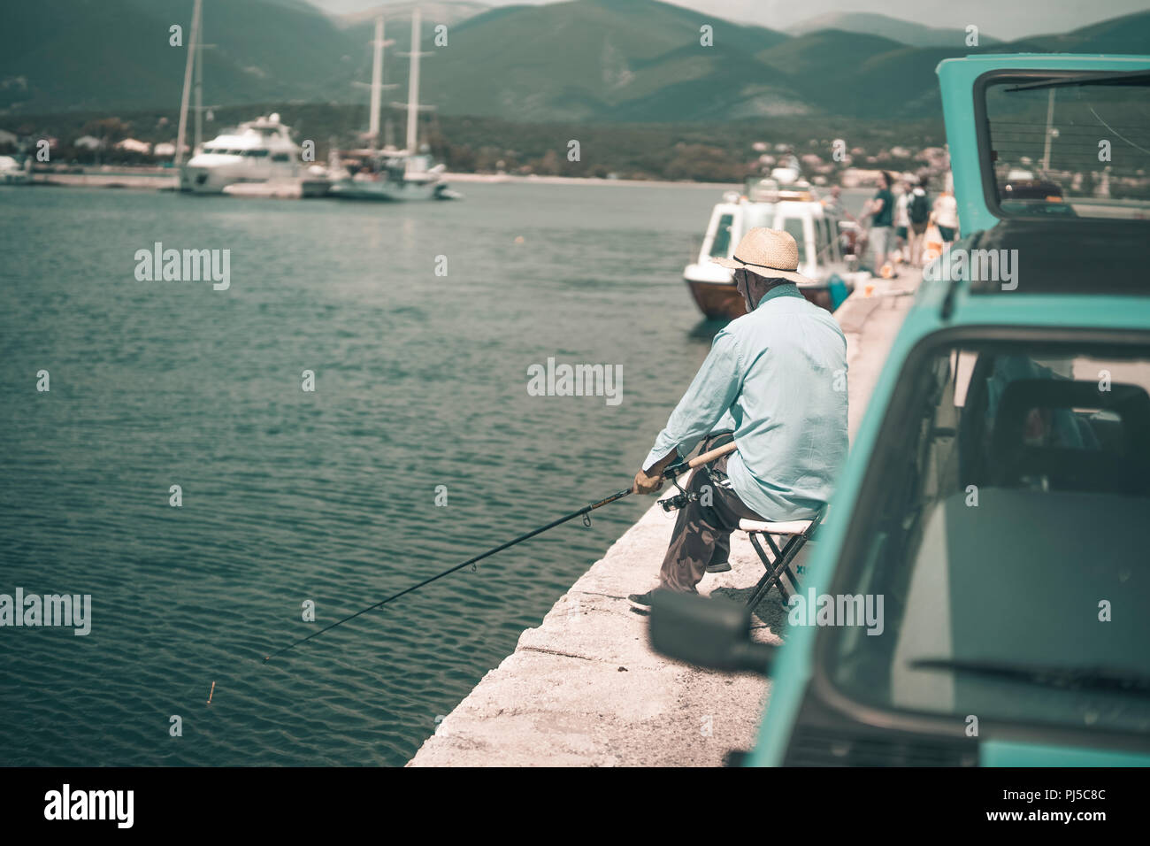 Real fishing hi-res stock photography and images - Alamy