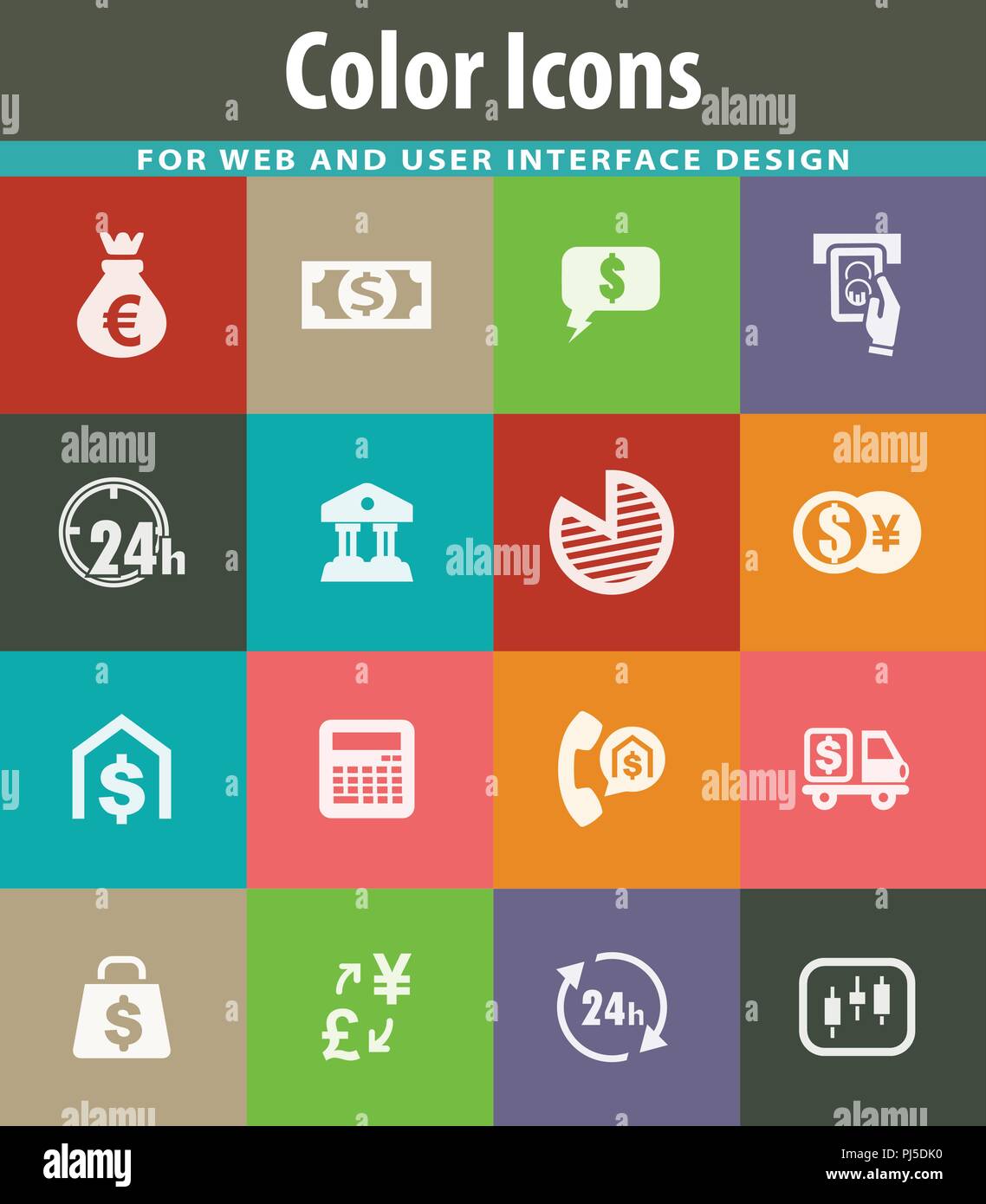 Currency exchange icons set Stock Vector Image & Art - Alamy