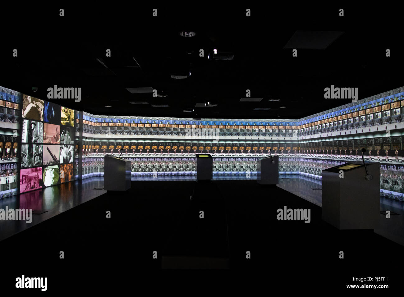 Interactive multimedia installation in Eye Film Museum in Amsterdam ...