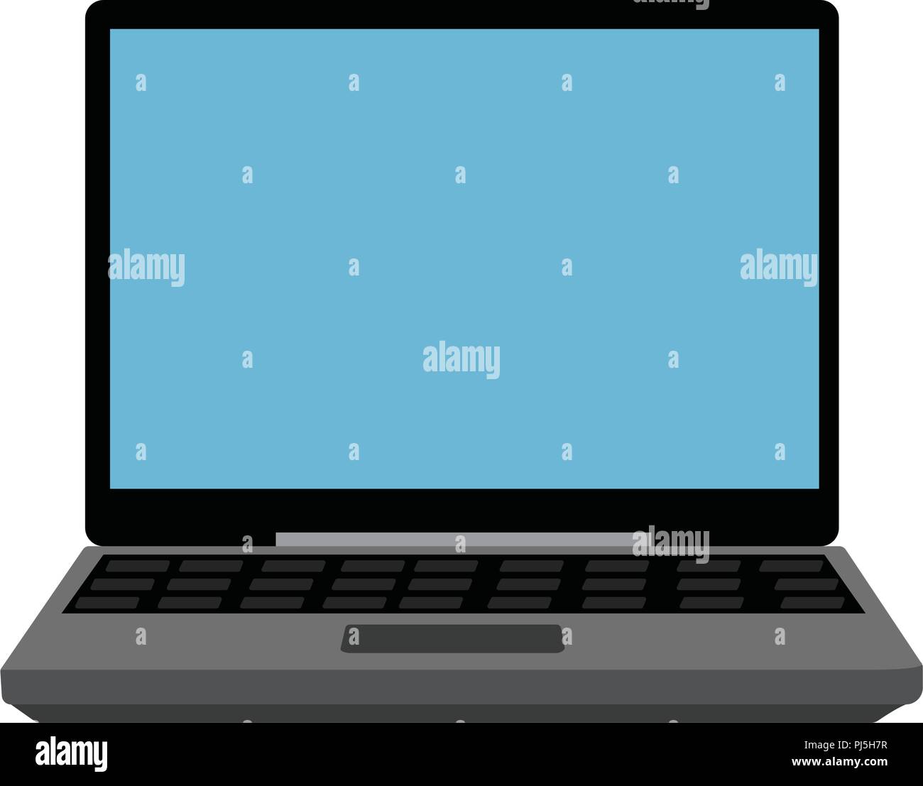 White desk table notebook Stock Vector Images - Alamy