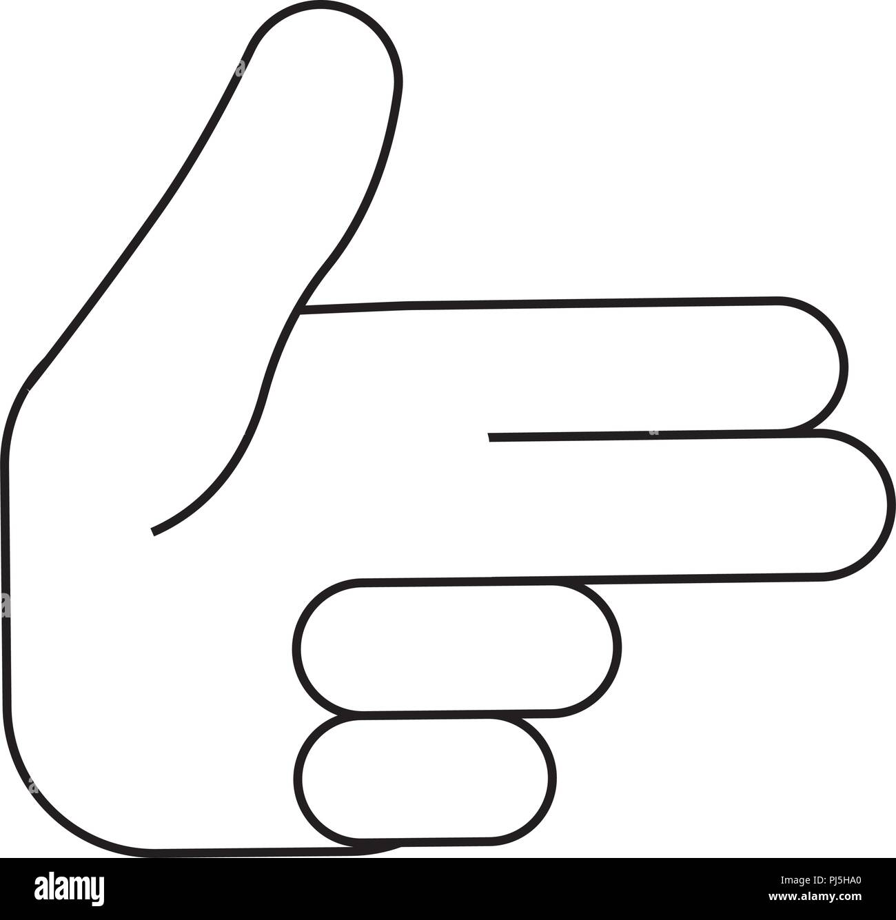 Abstract hand Expression Stock Vector Image & Art - Alamy