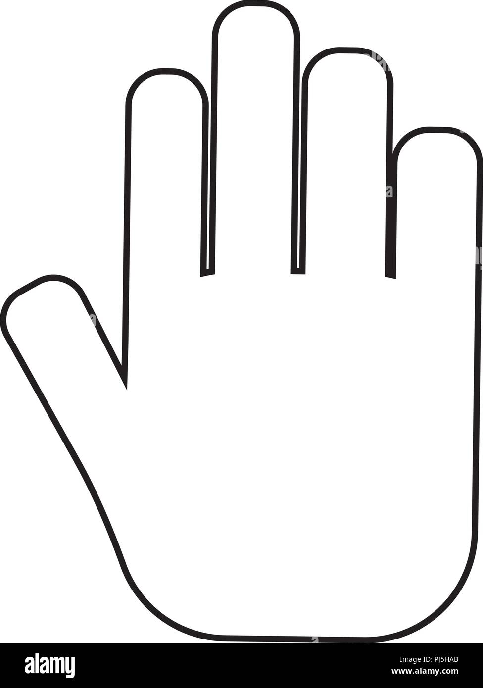 Abstract hand Expression Stock Vector Image & Art - Alamy