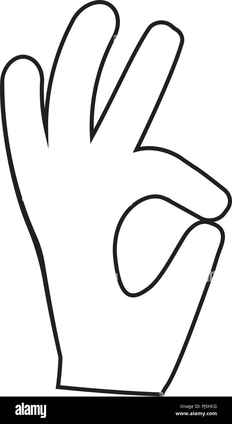 Abstract hand Expression Stock Vector Image & Art - Alamy