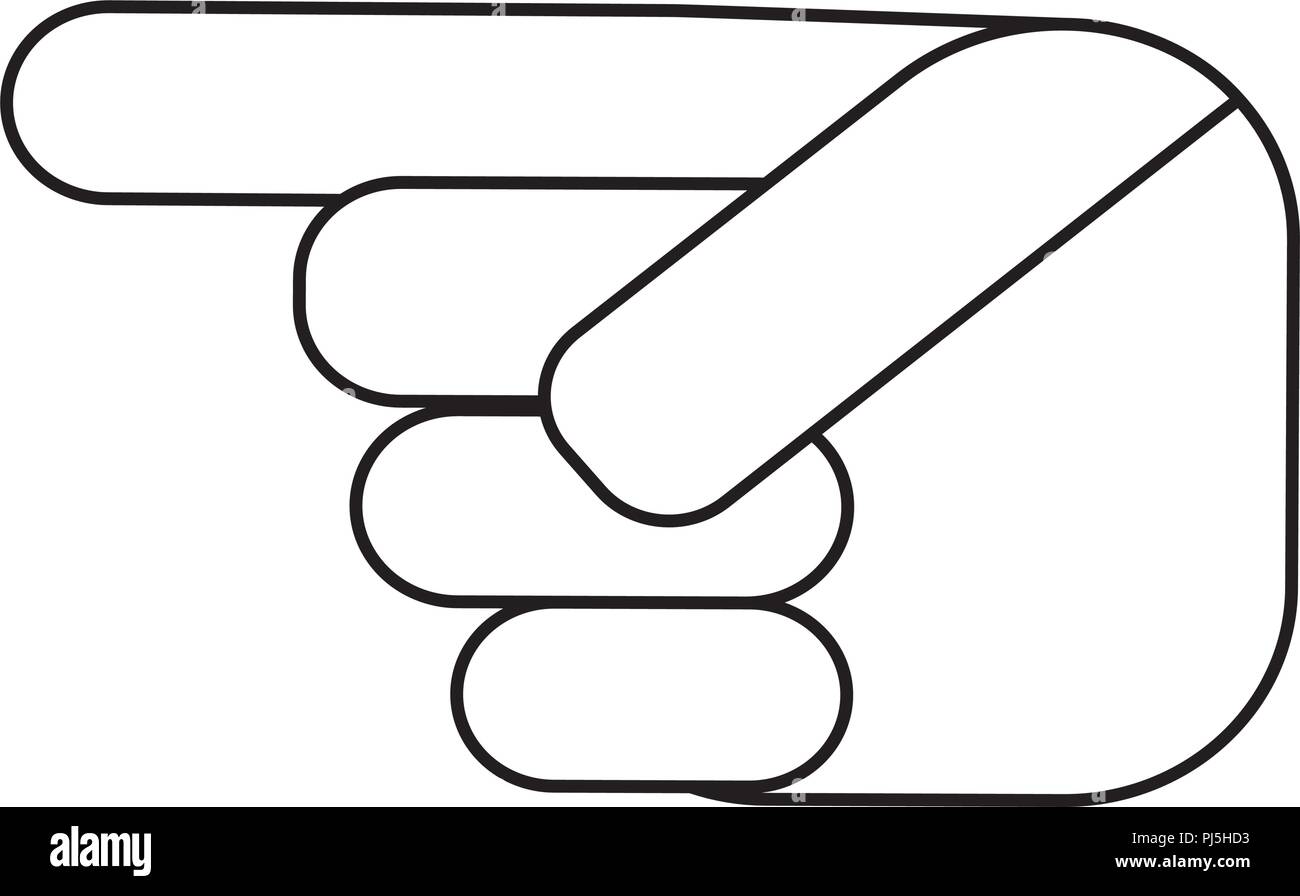 Abstract hand Expression Stock Vector Image & Art - Alamy