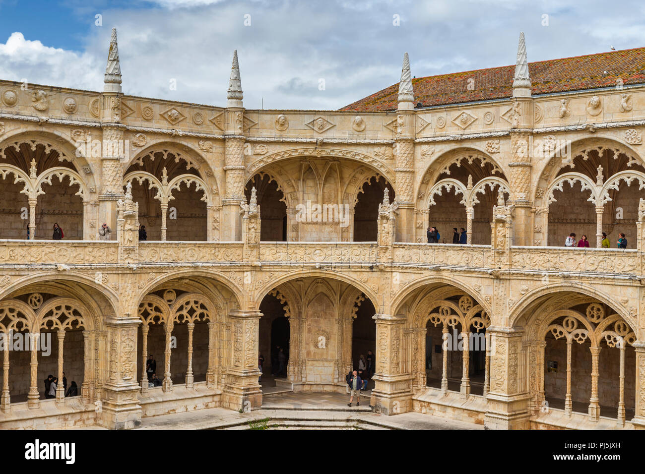 Jeronimos Monastery, Hieronymites Monastery, Lisbon, Portugal Stock ...