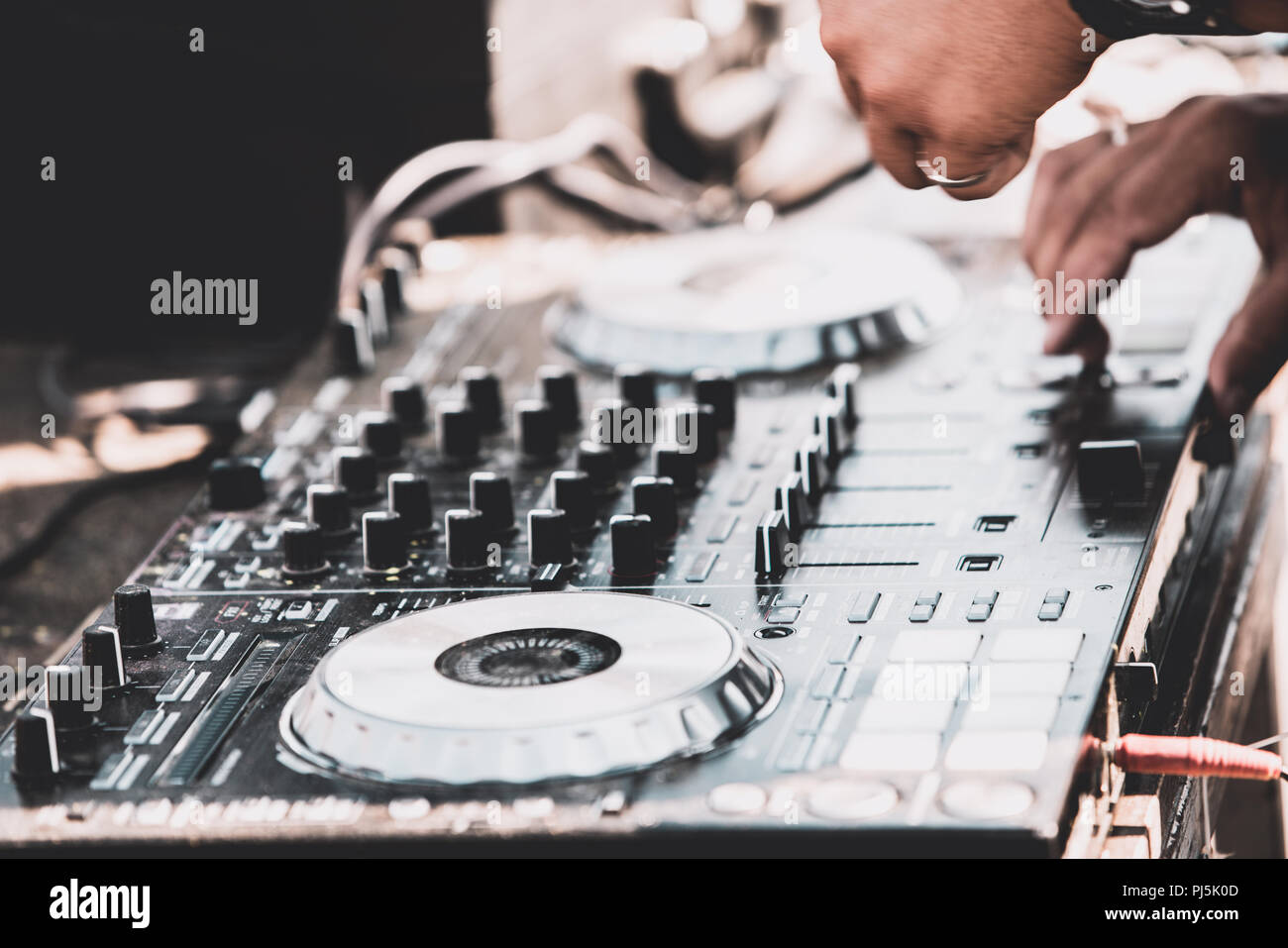 Cd player beach hi-res stock photography and images - Alamy