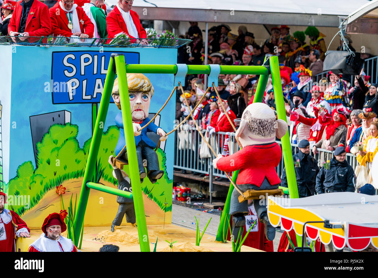 German carnival parade float hi-res stock photography and images - Alamy