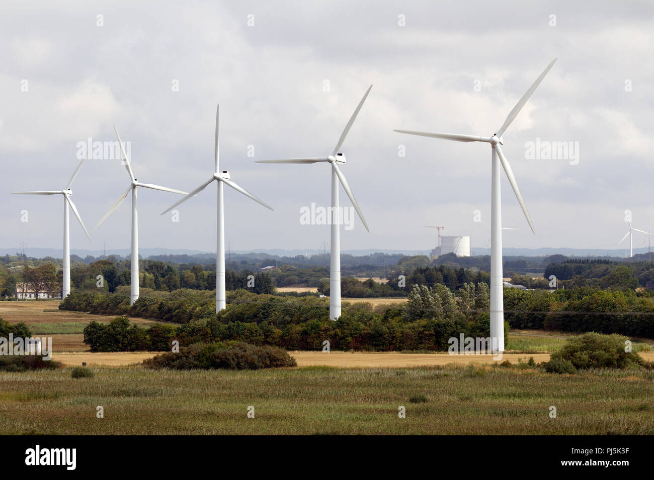 Denmark wind energy hi-res stock photography and images - Alamy