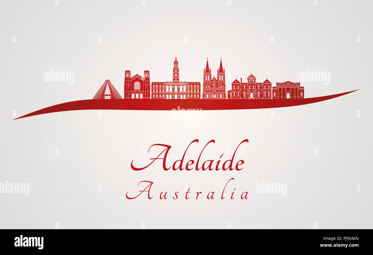 Adelaide v2 skyline hi-res stock photography and images - Alamy