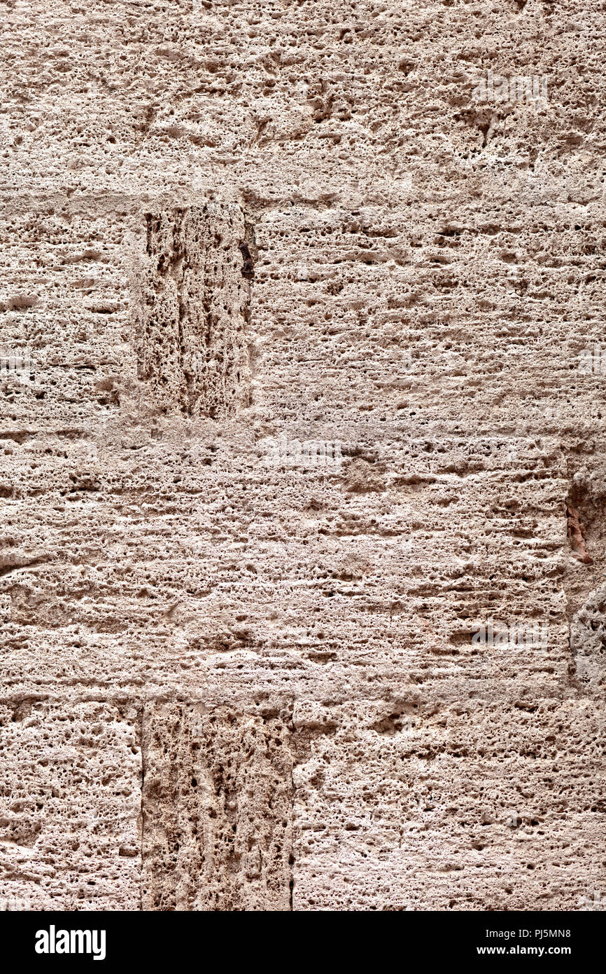 large rectangular stones of white color with great texture that make up ...