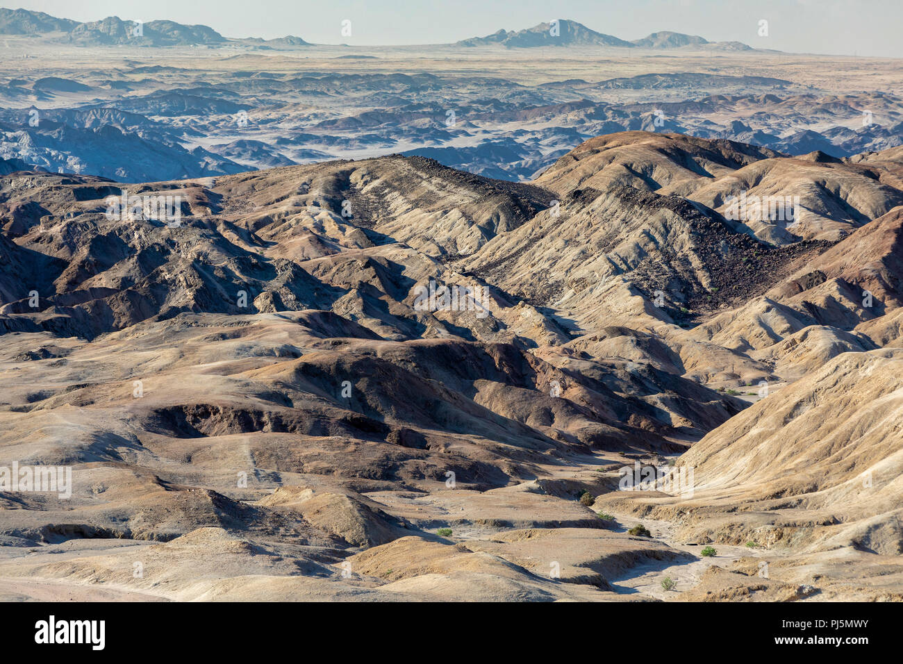 Namibia incredible landscape, moonscape in Erongo region near ...