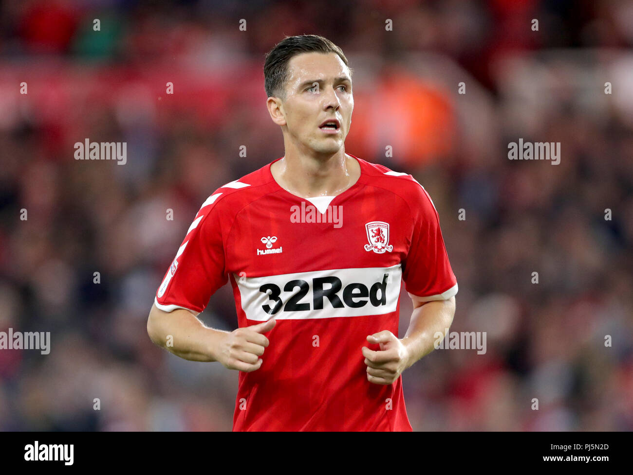 Middlesbrough's Stewart Downing Stock Photo - Alamy