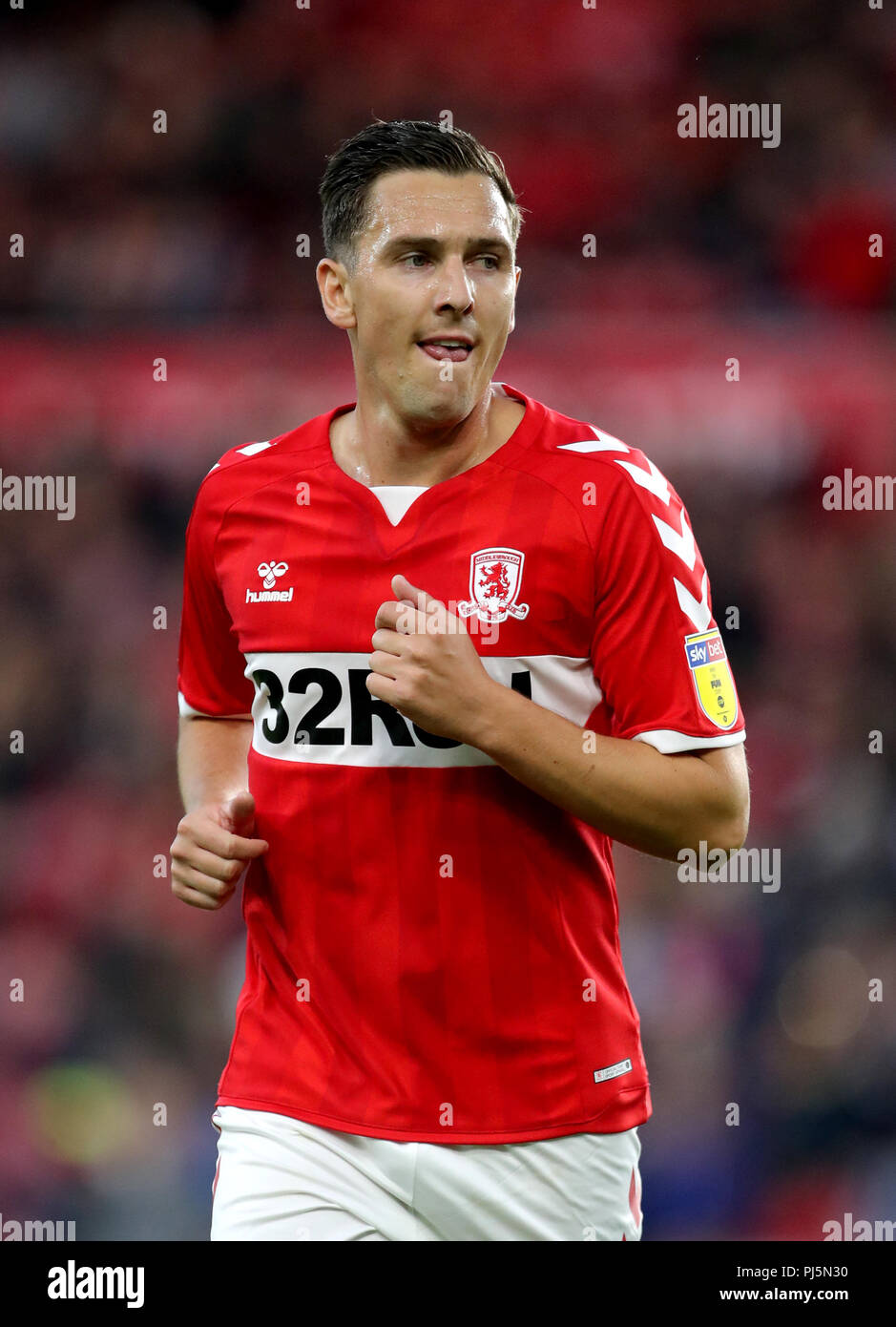 Middlesbrough's Stewart Downing Stock Photo - Alamy