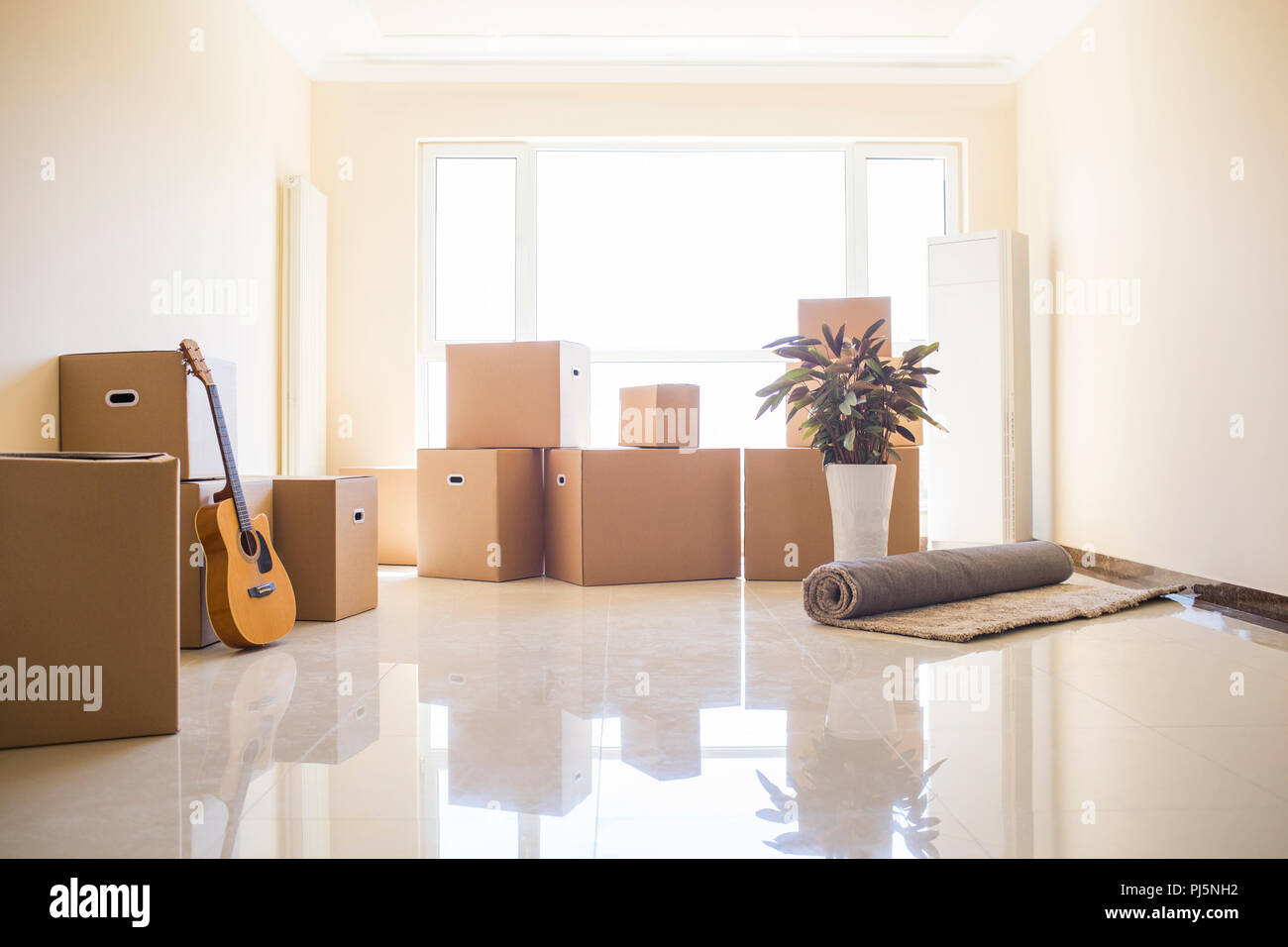 Teddy bear moving box hi-res stock photography and images - Alamy