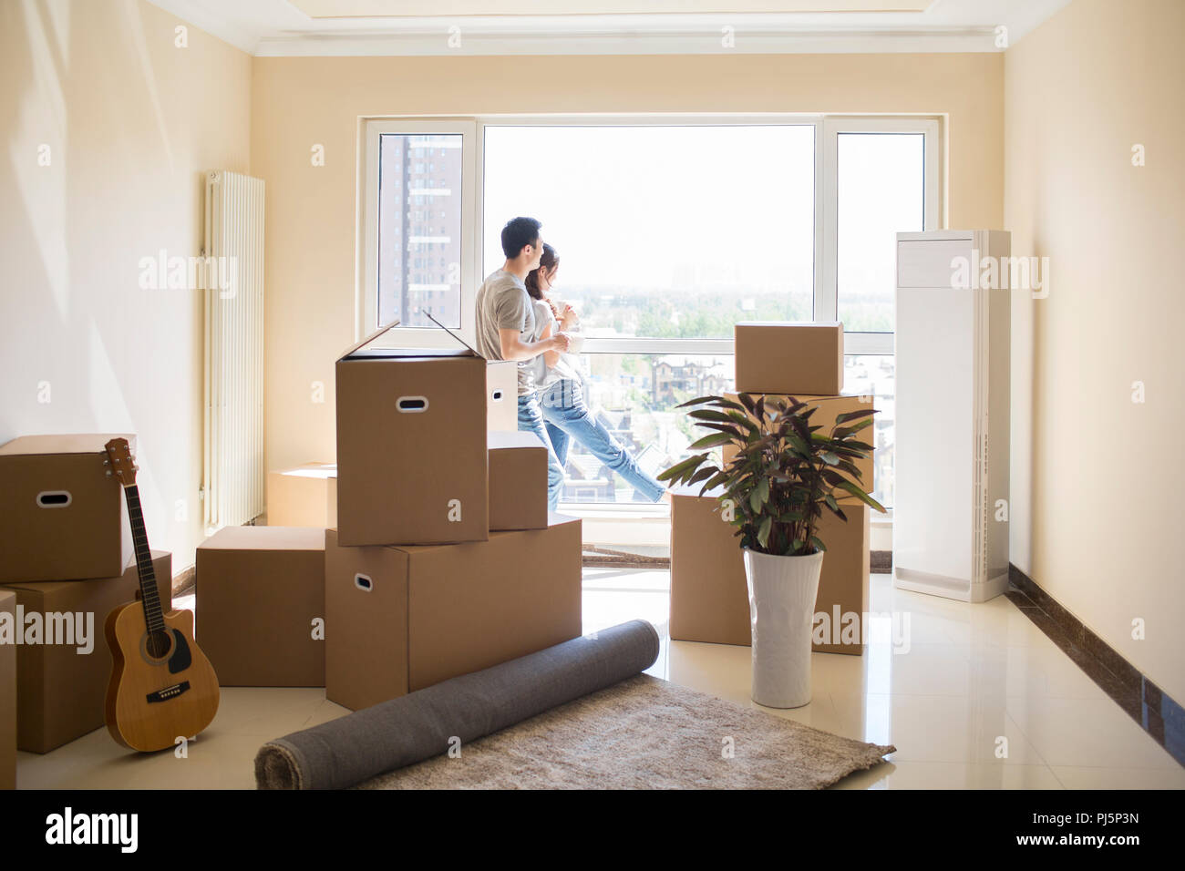 Floor standing air conditioner hi-res stock photography and images - Alamy