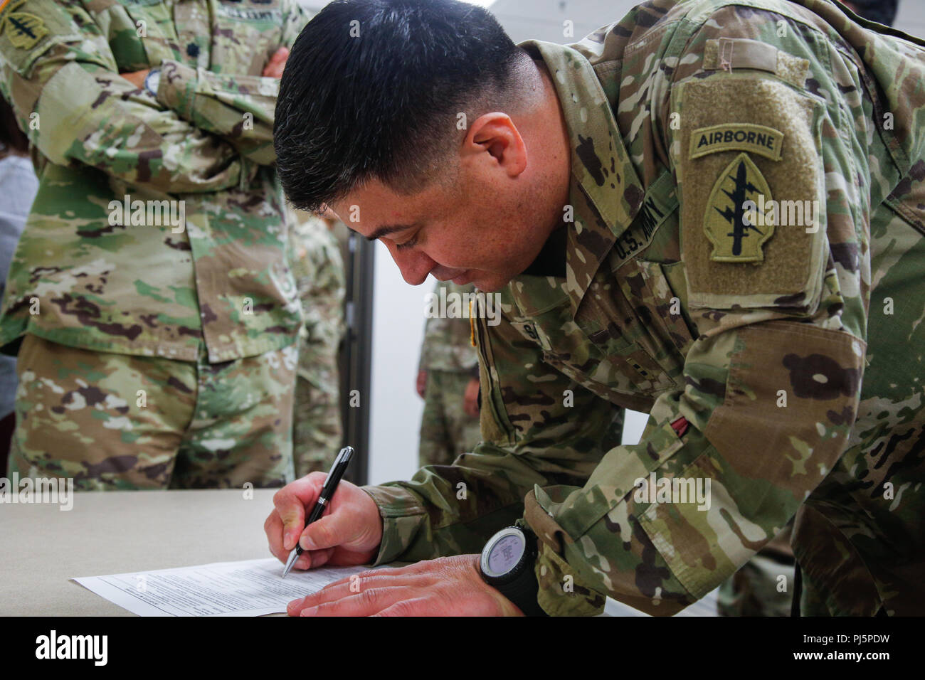 JOINT BASE LEWIS-MCCHORD, Washington – CW2 Gustavo Salvador, a property ...