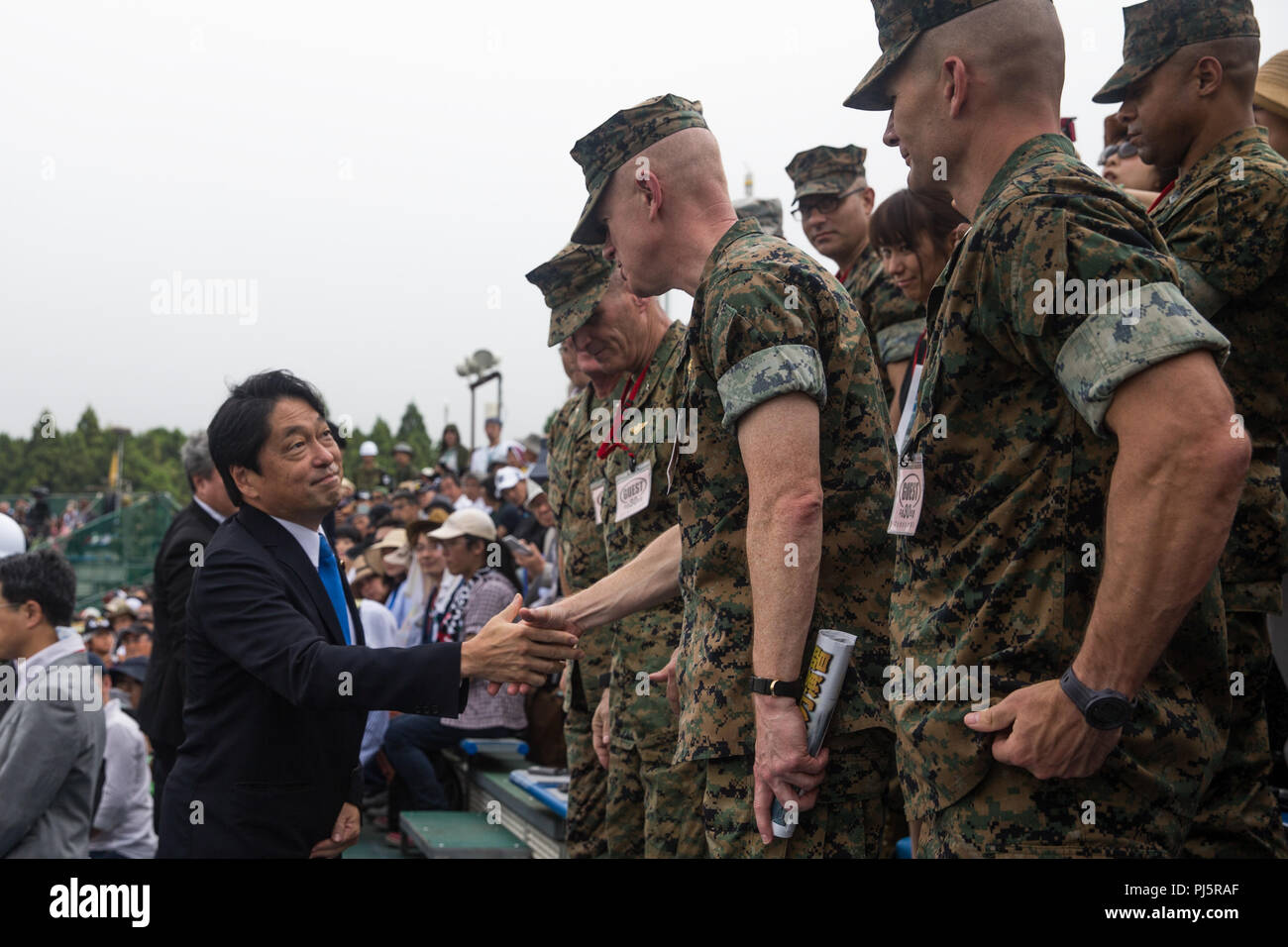 U.S. Marine Corps Brig. Gen. Paul J. Rock Jr, commanding general ...