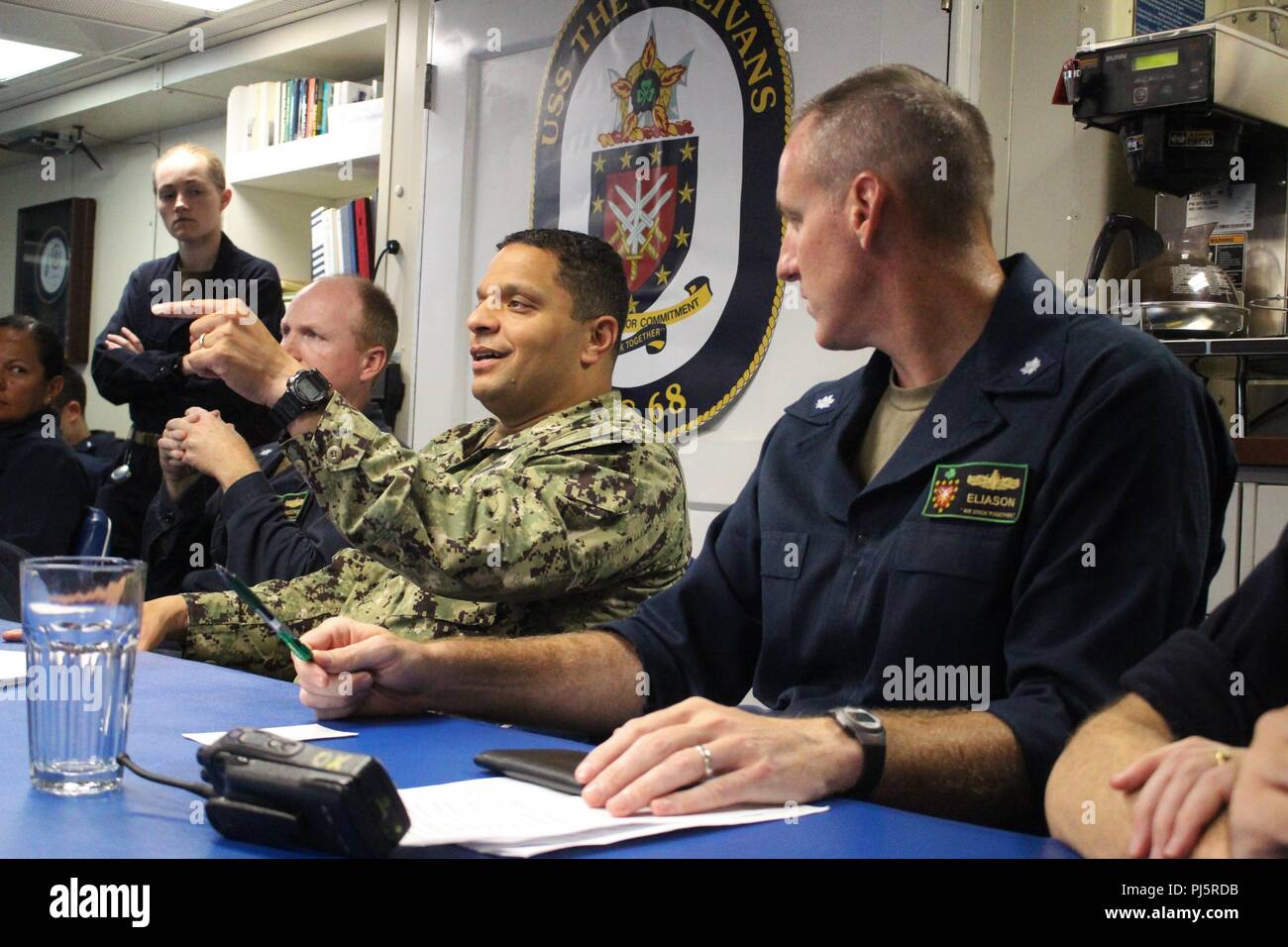 180825-N-ZS023-1005 ARABIAN GULF (Aug. 25, 2018) Commander, Destroyer ...