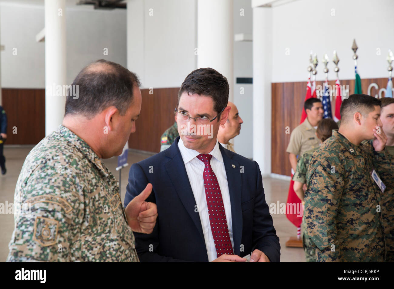 Lino Miani, a humanitarian assistance advisor with the U.S. Agency for ...