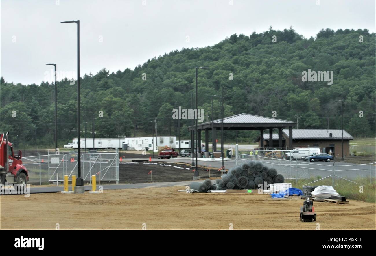 Workers with Catamount Constructors, Inc. of Lakewood, Colo., continue ...