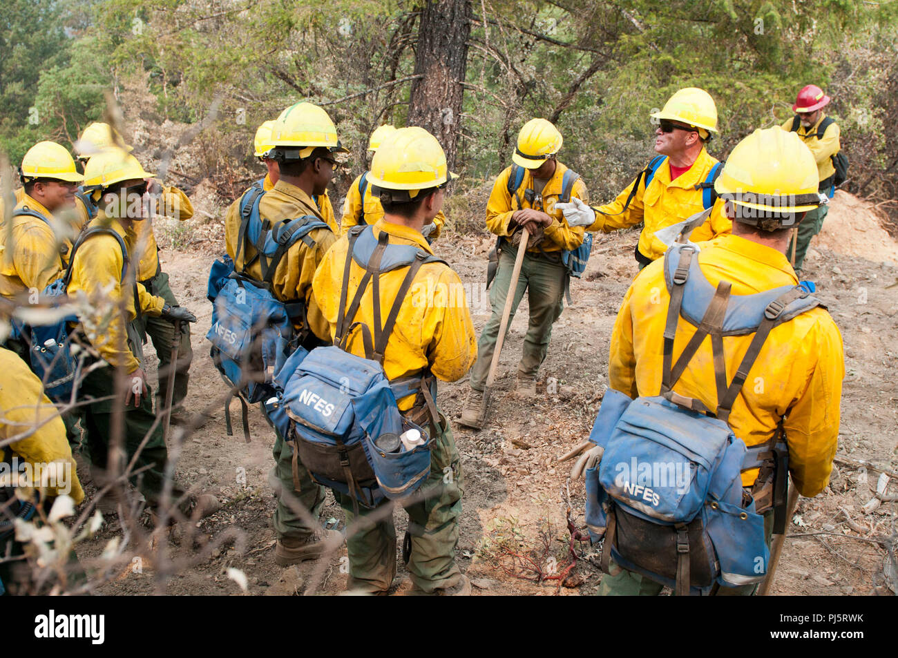2018 wildland fire fighting hi-res stock photography and images - Alamy