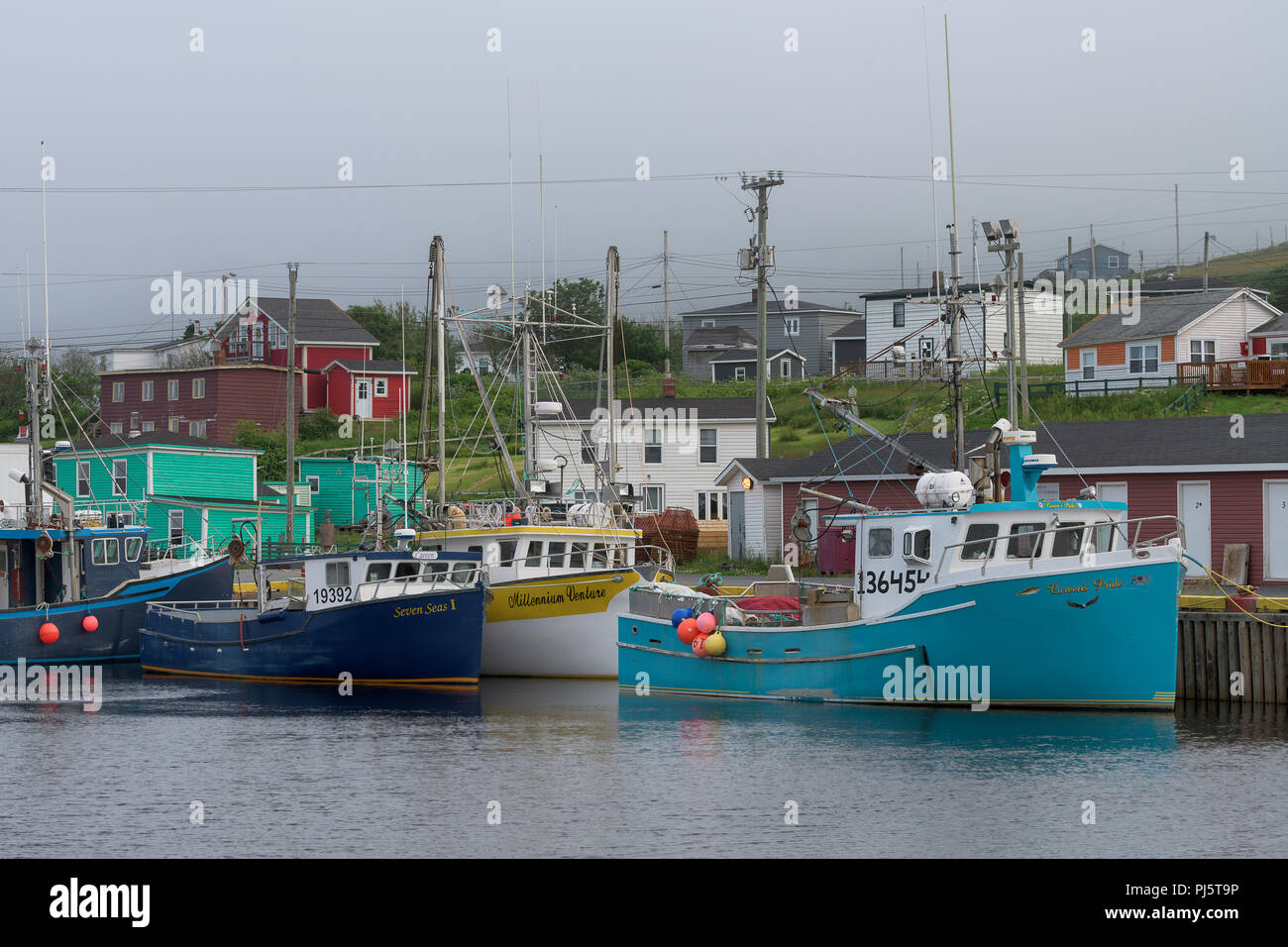 Newfoundland Fishing Village High Resolution Stock Photography and ...