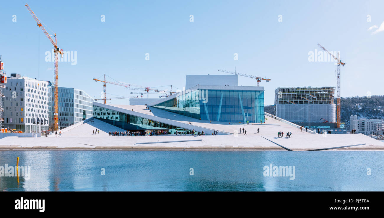 Oslo Opera House, Oslo Norway Stock Photo - Alamy
