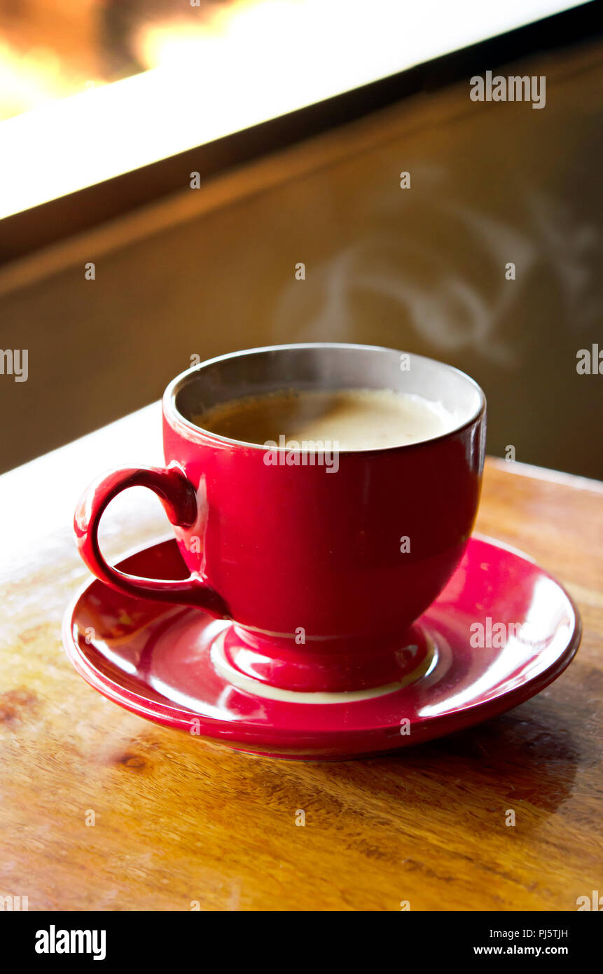 Hot coffee latte hi-res stock photography and images - Alamy