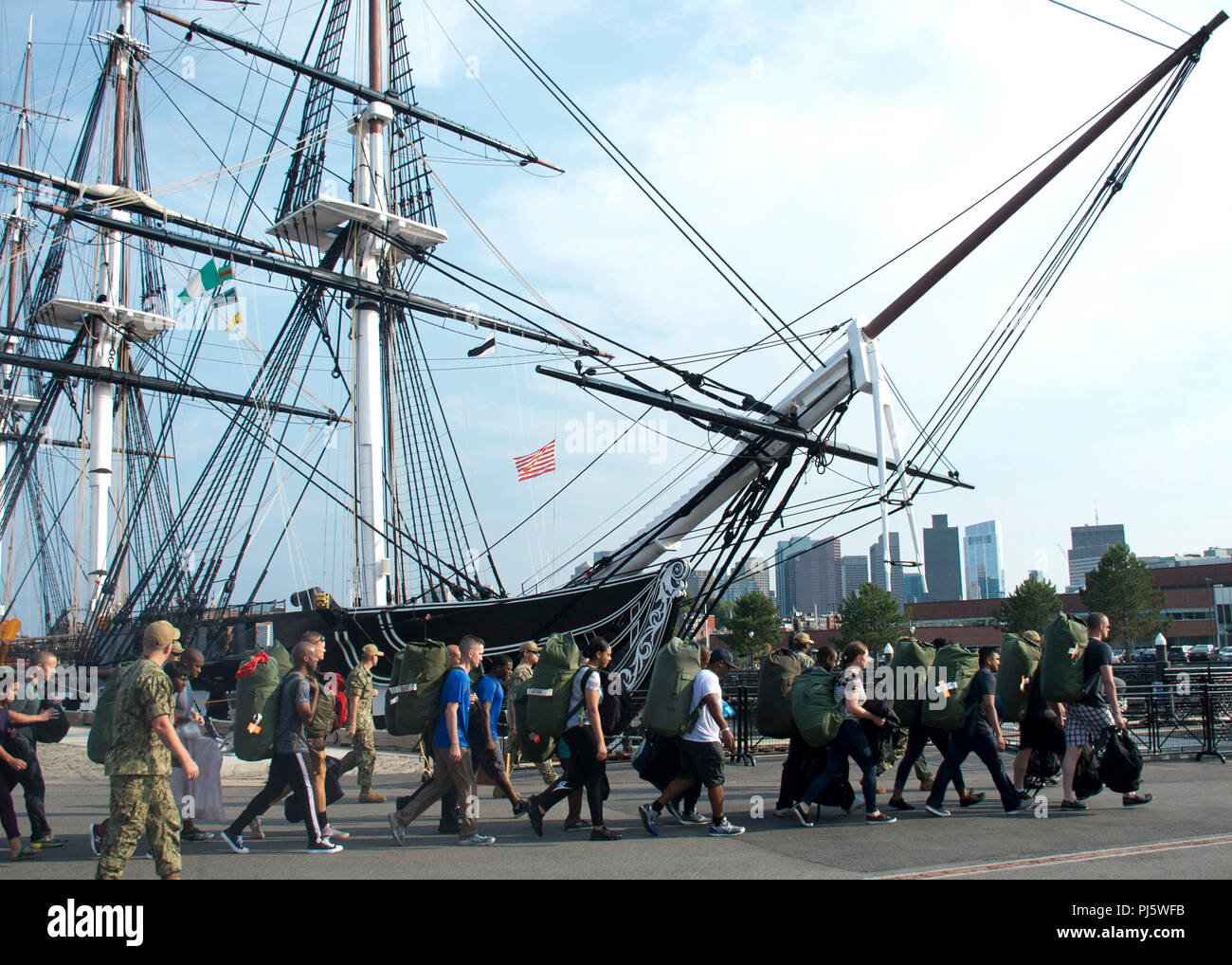 180827-N-SM577-0170 BOSTON (Aug. 27, 2018) Chief petty officer (CPO ...