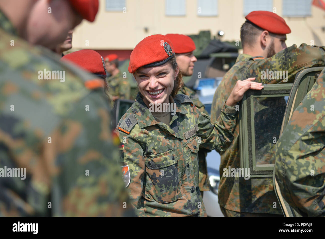 Members of Bundeswehr, 6th company Military Police Regiment traveled to ...