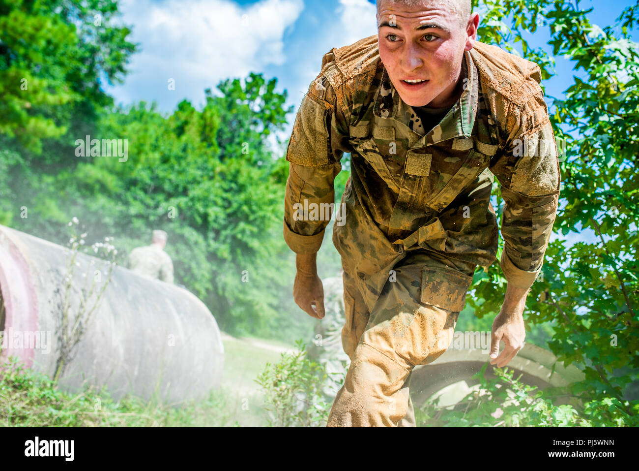 FORT BENNING, Ga (Aug. 31, 2018) – Trainees from Delta Company, 2nd ...